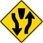 What Does a Divided Highway Begins Sign Look Like? - Worksafe Traffic ...